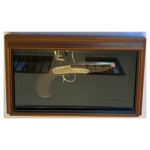 Wall Decor | Vintage Turner Flintlock Shadow Box Pistol Display | Poshmark